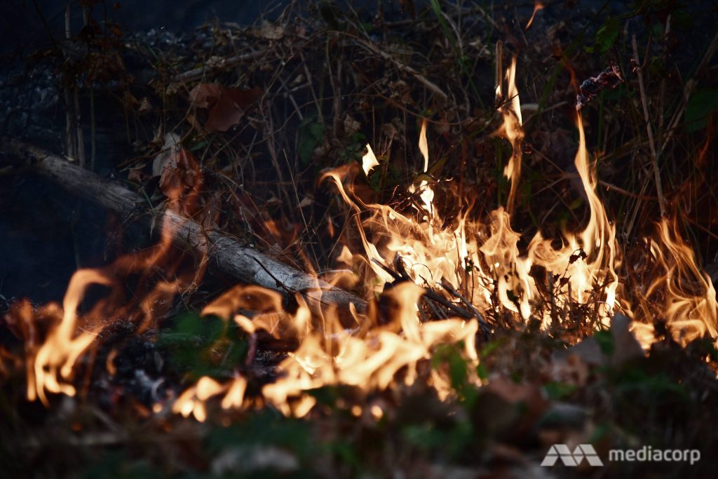 On the front line with the Chiang Mai firefighters battling the flames ...